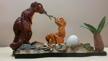 Baby Rexes - steverexes05 - Prehistoric Scenes Gallery