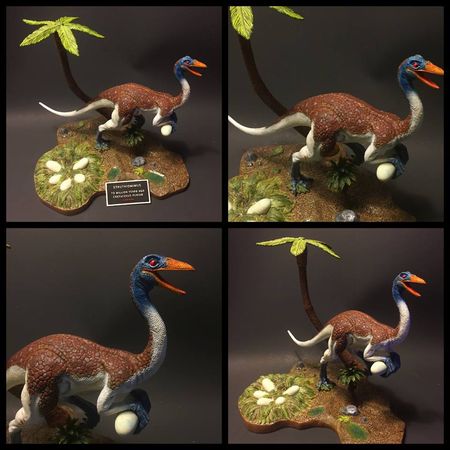 Struthiomimus - struth1~1 - Prehistoric Scenes Gallery