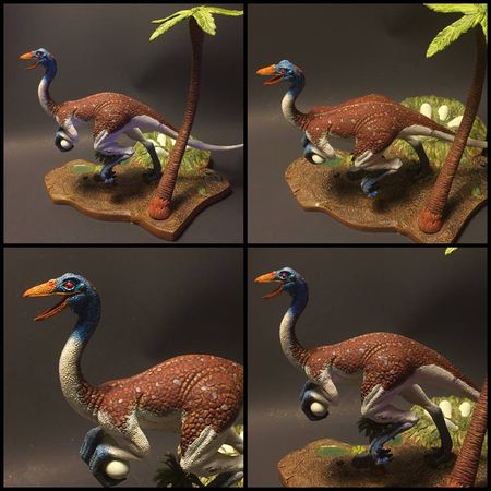 Struthiomimus - struth2 - Prehistoric Scenes Gallery