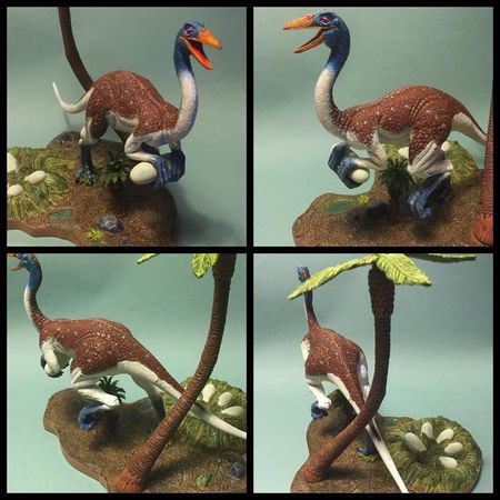 Struthiomimus - struth3 - Prehistoric Scenes Gallery
