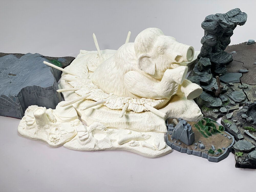Aurora Prehistoric Scenes Models - Add on kits